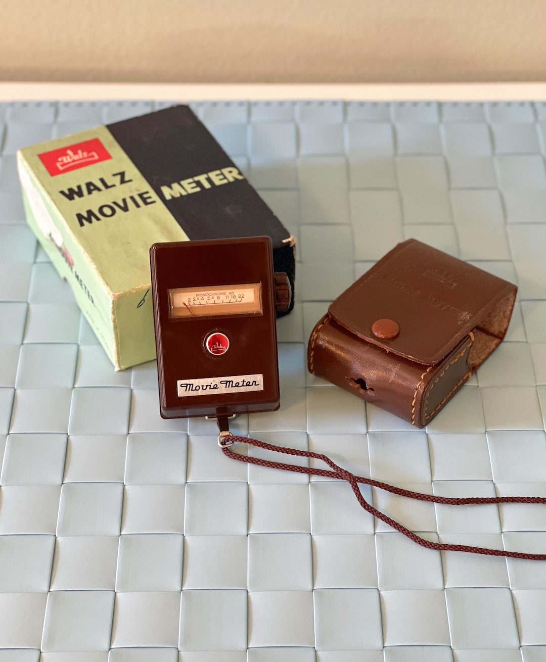 Vintage 1960 Waltz Movie Meter With Original Case and Box - Etsy