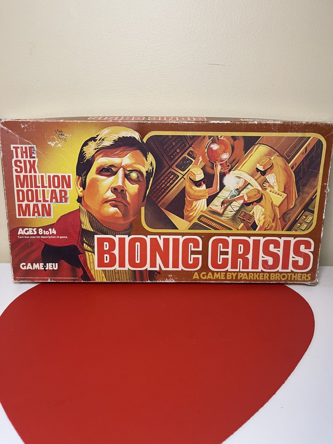 VINTAGE Six Million Dollar Man Board Game Bionic Crisis, 1975 - Etsy UK