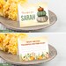 Fall Place Card Template | Printable Thanksgiving Friendsgiving Name ...