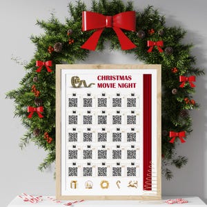 Christmas Advent Movie Calendar Printable Countdown With Imdb Top 250 ...