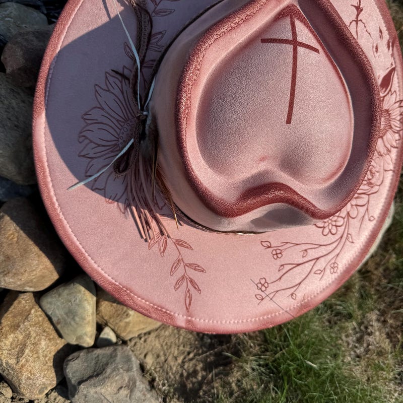 Dark Red Cowgirl Hats - Etsy