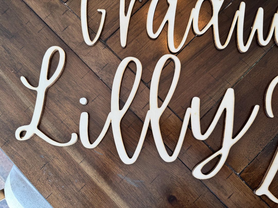 Custom Wood Banner - Personalized Graduation Party Decor, Name Sign ...