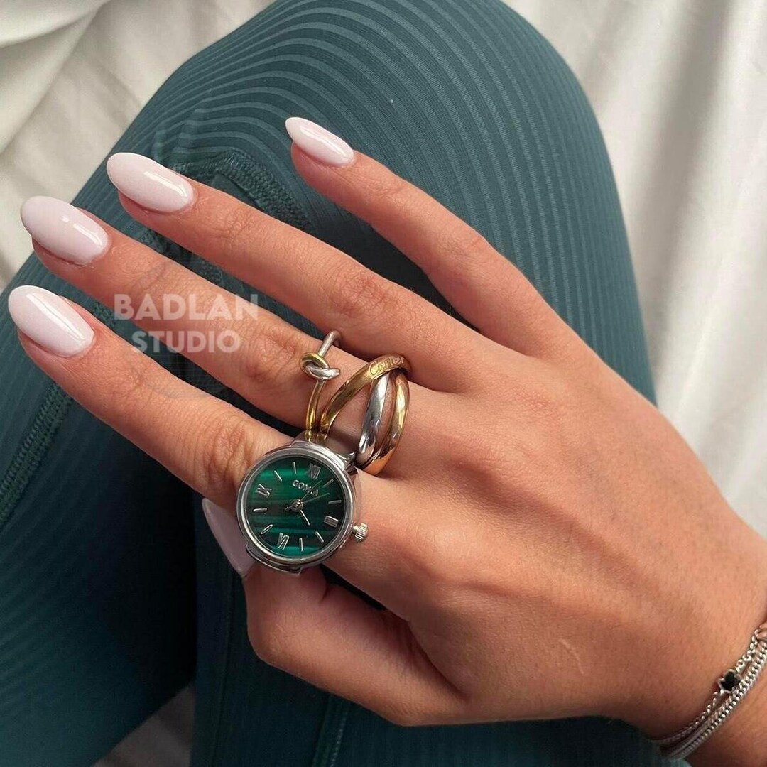 Y2K Vintage Watch Ring Functional Unique Clock Mini Watch Girlfriend ...