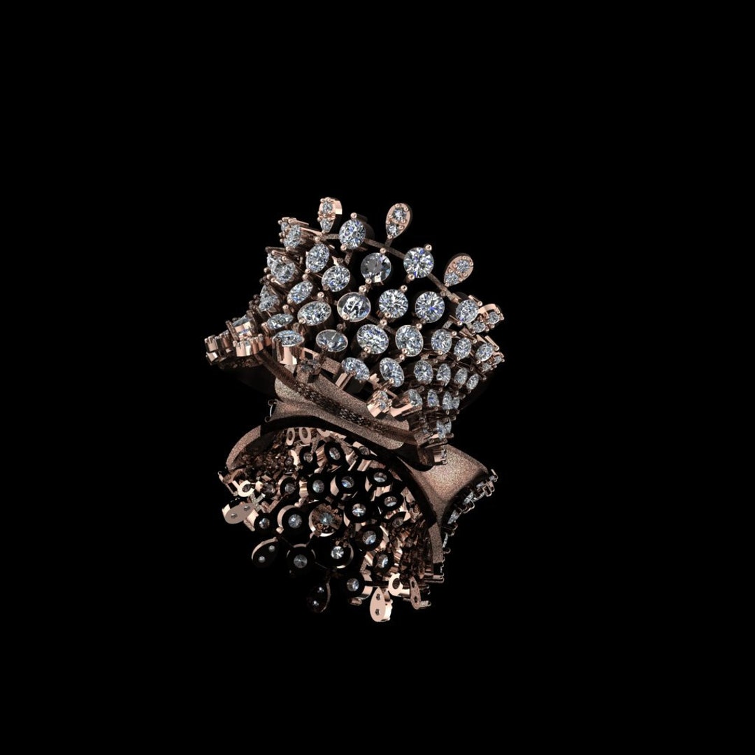 3D STL Ring File STL 3D Model Ring Jewelry Ring CAD File for 3D ...