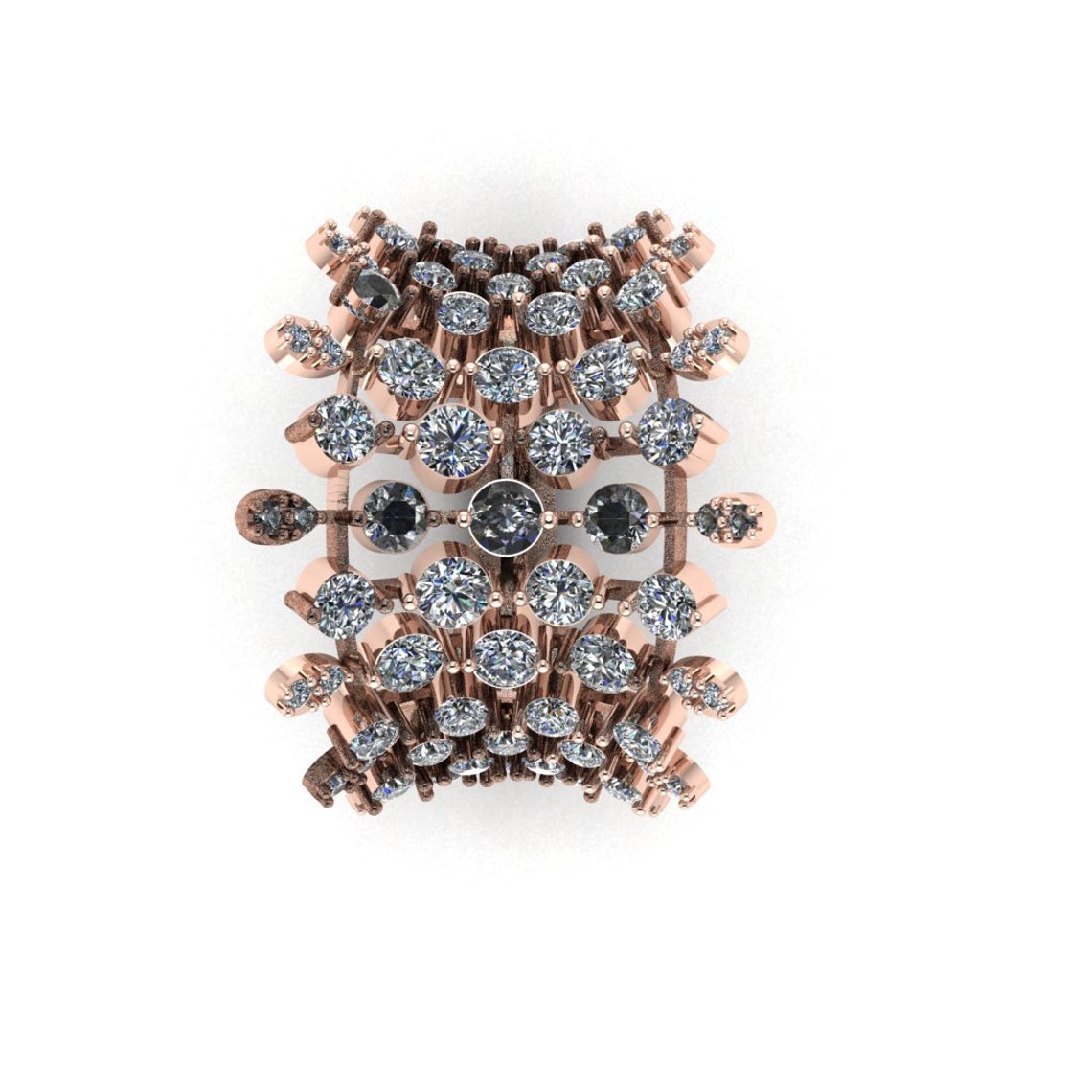 3D STL Ring File STL 3D Model Ring Jewelry Ring CAD File for 3D ...