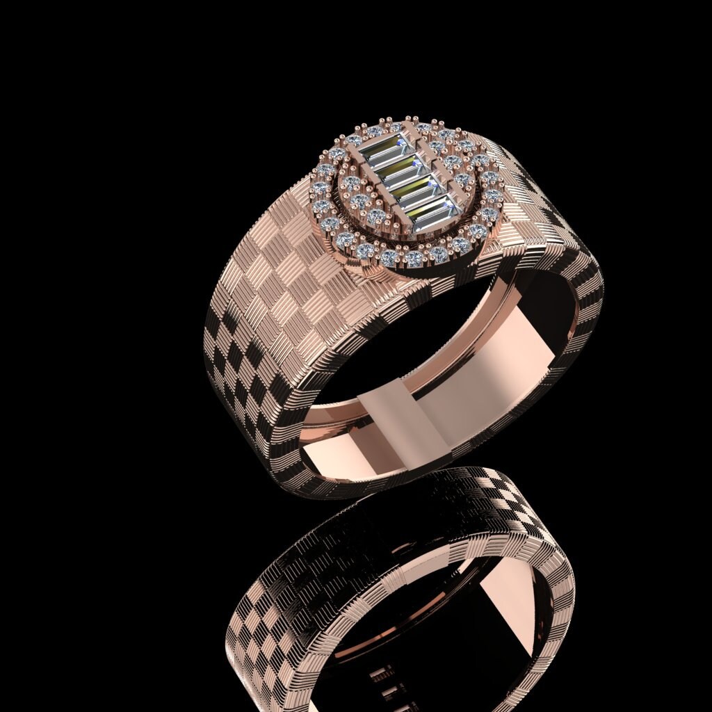 Ring File STL 3D Model Ring Jewelry Ring CAD File for 3D Printing Ring ...