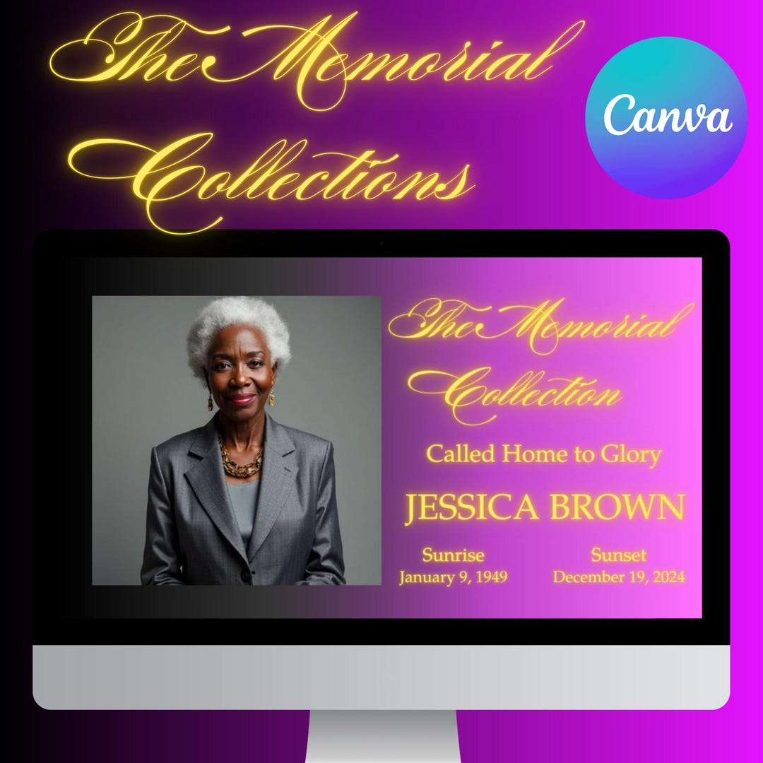 In Loving Memory Photo Collections Template | Memorial Video ...