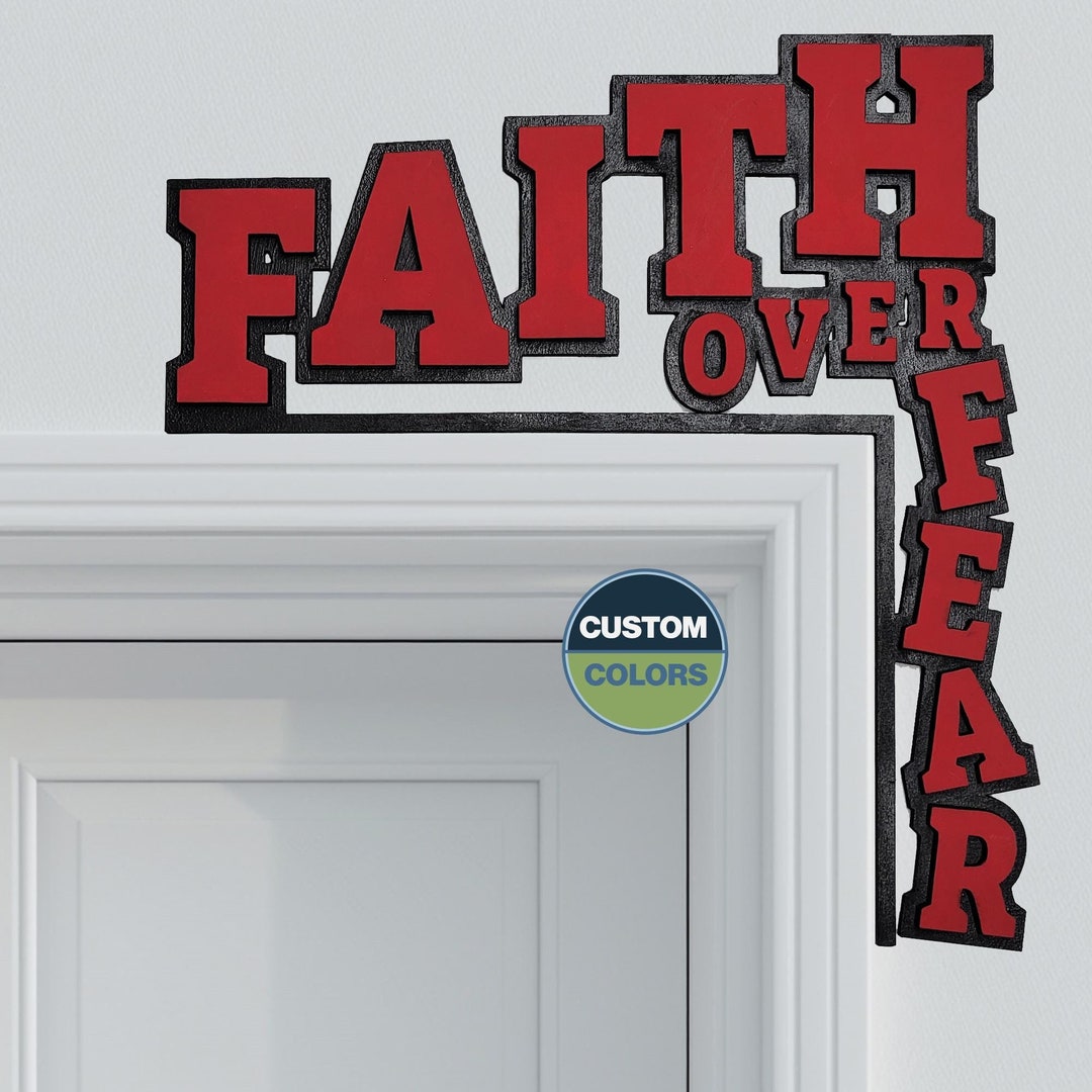 Door Corner Decor for Door Corner Sign Topper for Door Christian Wall ...