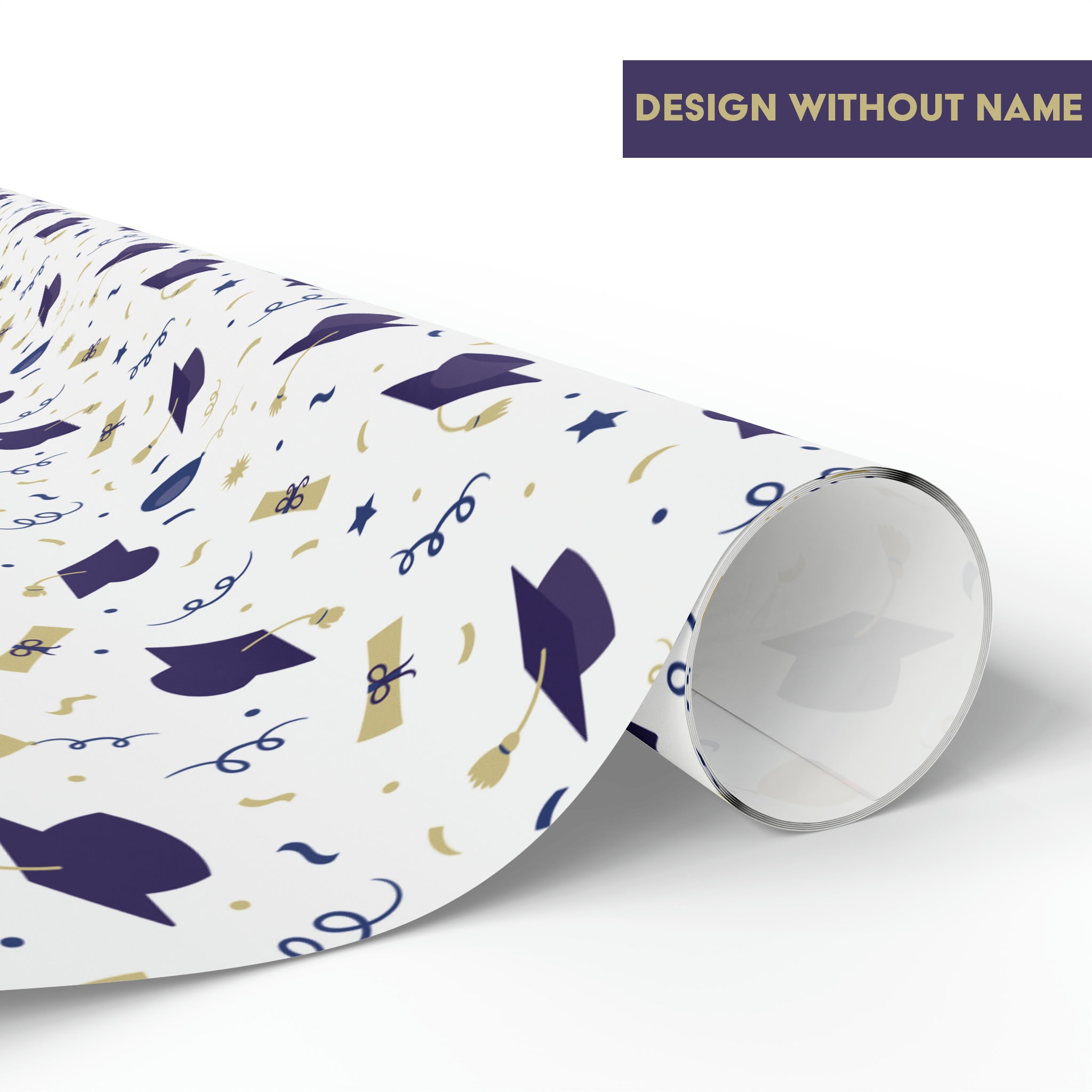 Graduation Wrapping Paper for Graduation From College School Colors ...