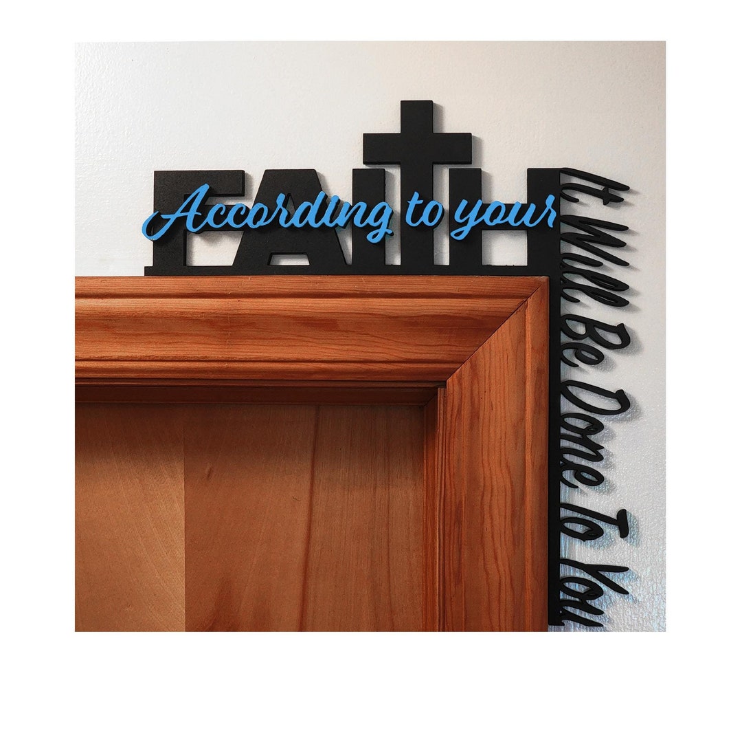 Door Corner Decor for Door Corner Sign Topper for Door Christian Wall ...