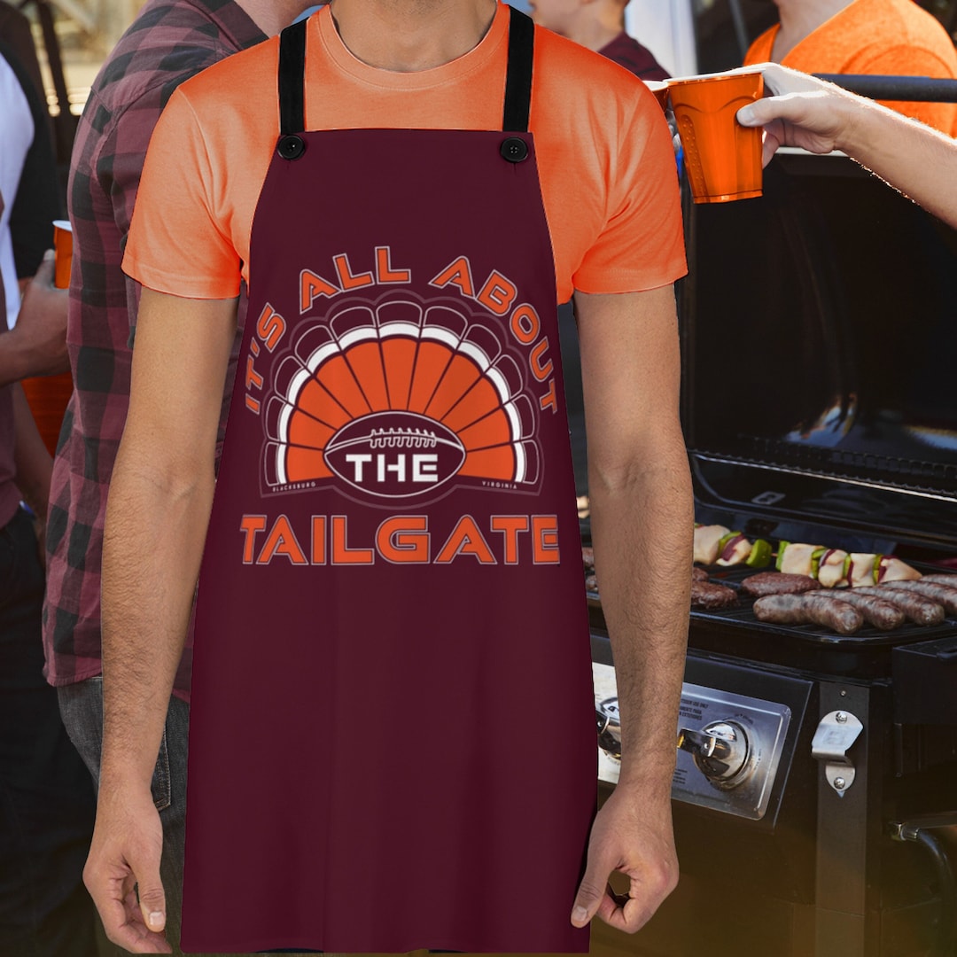 Blacksburg Va Apron Tech Gift Virginia Tailgate Apron Tech Kitchen ...