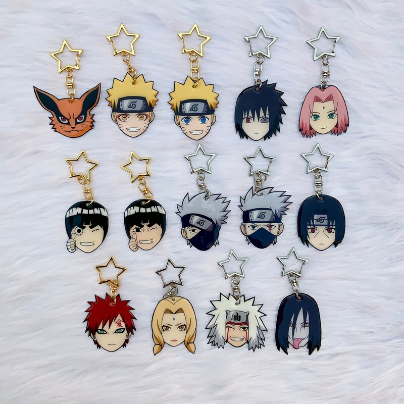 Naruto Key Chain - Etsy
