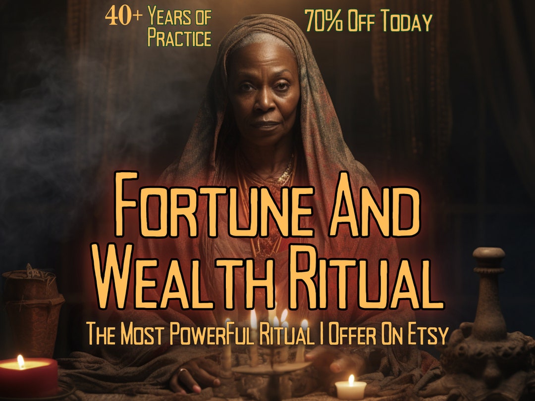 MONEY RITUAL Fortune and Wealth Ritual by Motherodessa Magic Good Luck ...