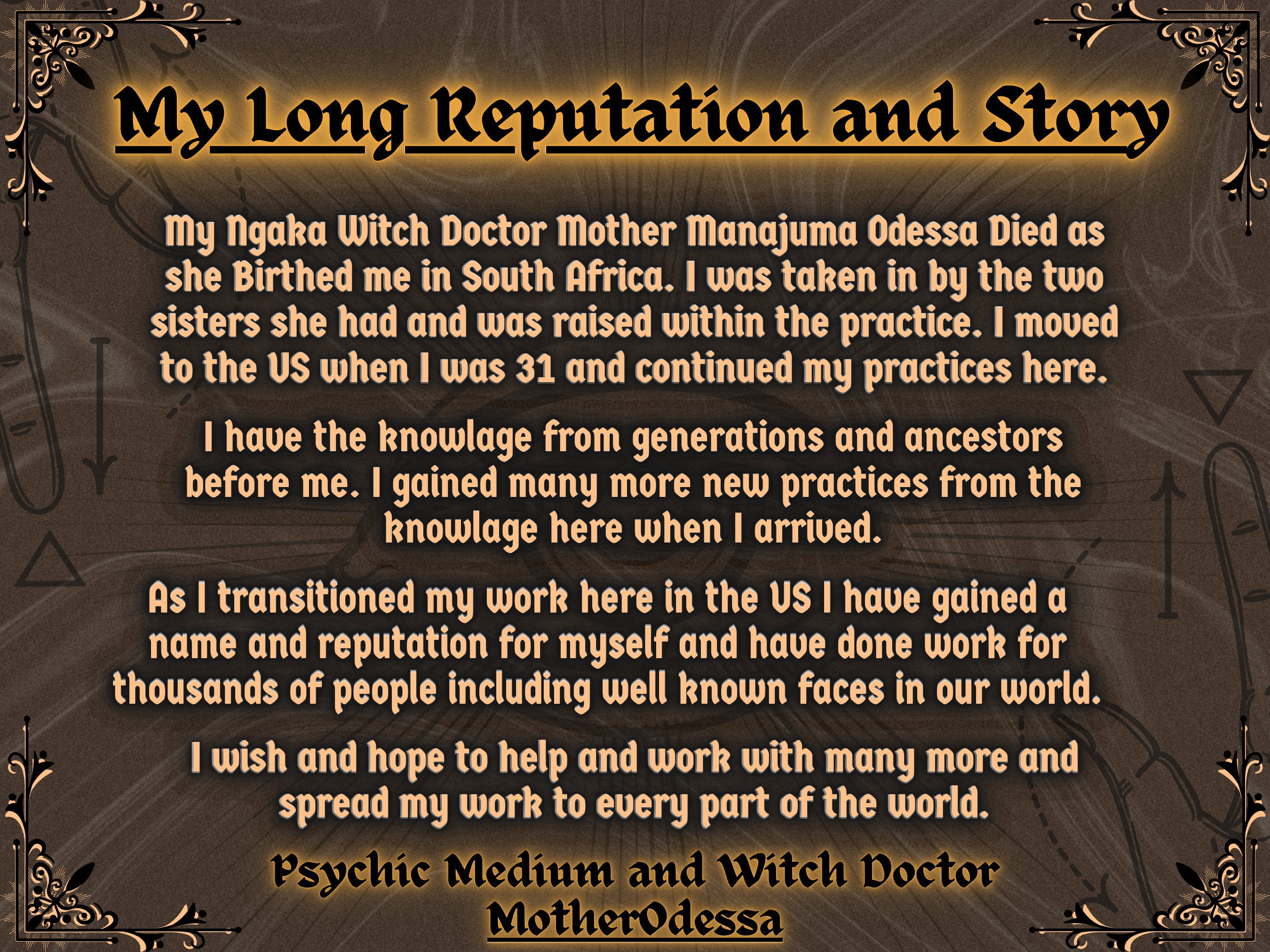 CURSE REVENGE Black Magic Curse Done by Motherodessa Curse Your Enemy ...