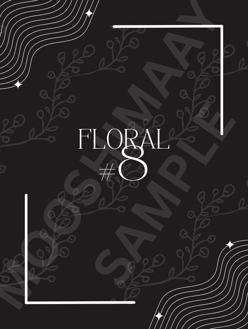 10 Personalised Floral Kobo Lock Screen Bundle - Etsy