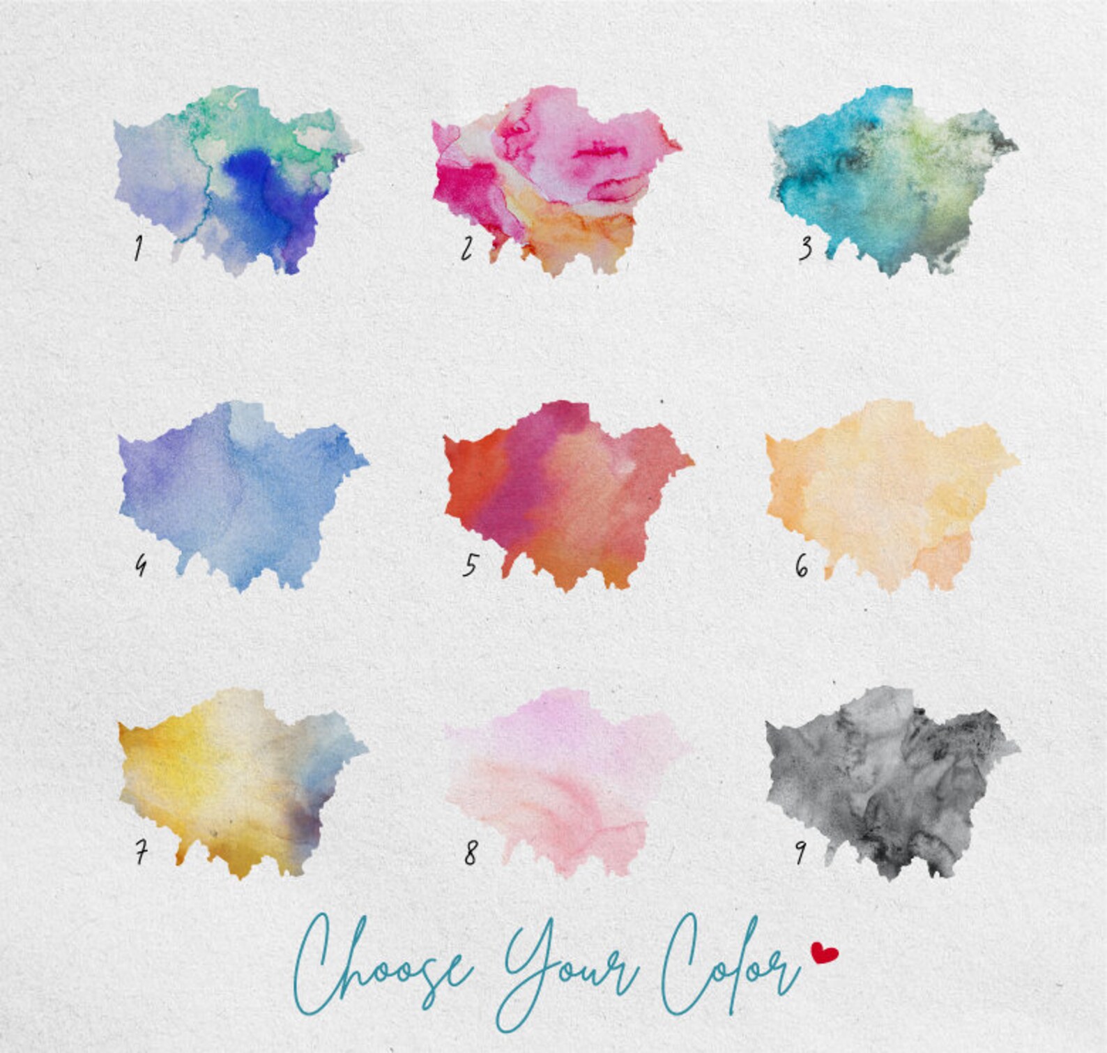 Customised Map Location Map Designlocation Map Printcustom - Etsy