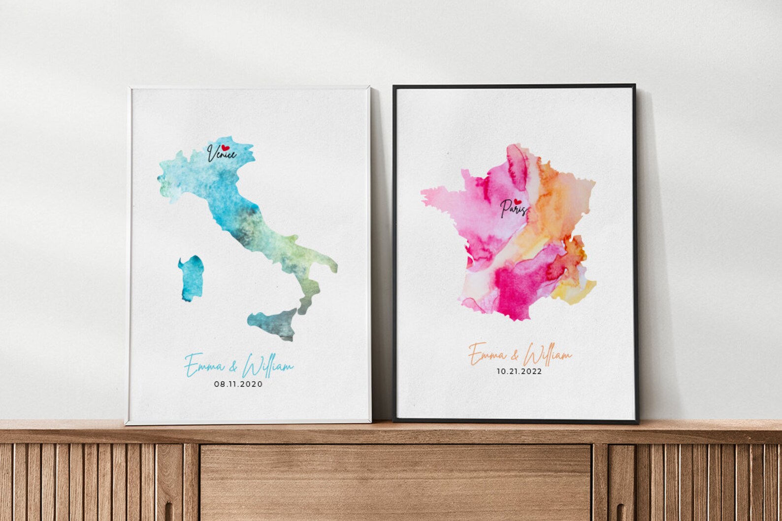 Customised Map Location Map Designlocation Map Printcustom - Etsy