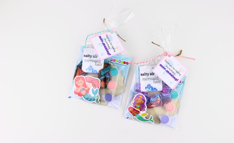 Mermaid Party Favors | Under the Sea | Mermaid & Pirate Party | Mermaid ...