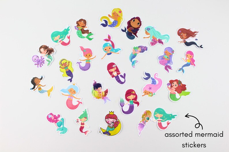 Mermaid Party Favors | Under the Sea | Mermaid & Pirate Party | Mermaid ...