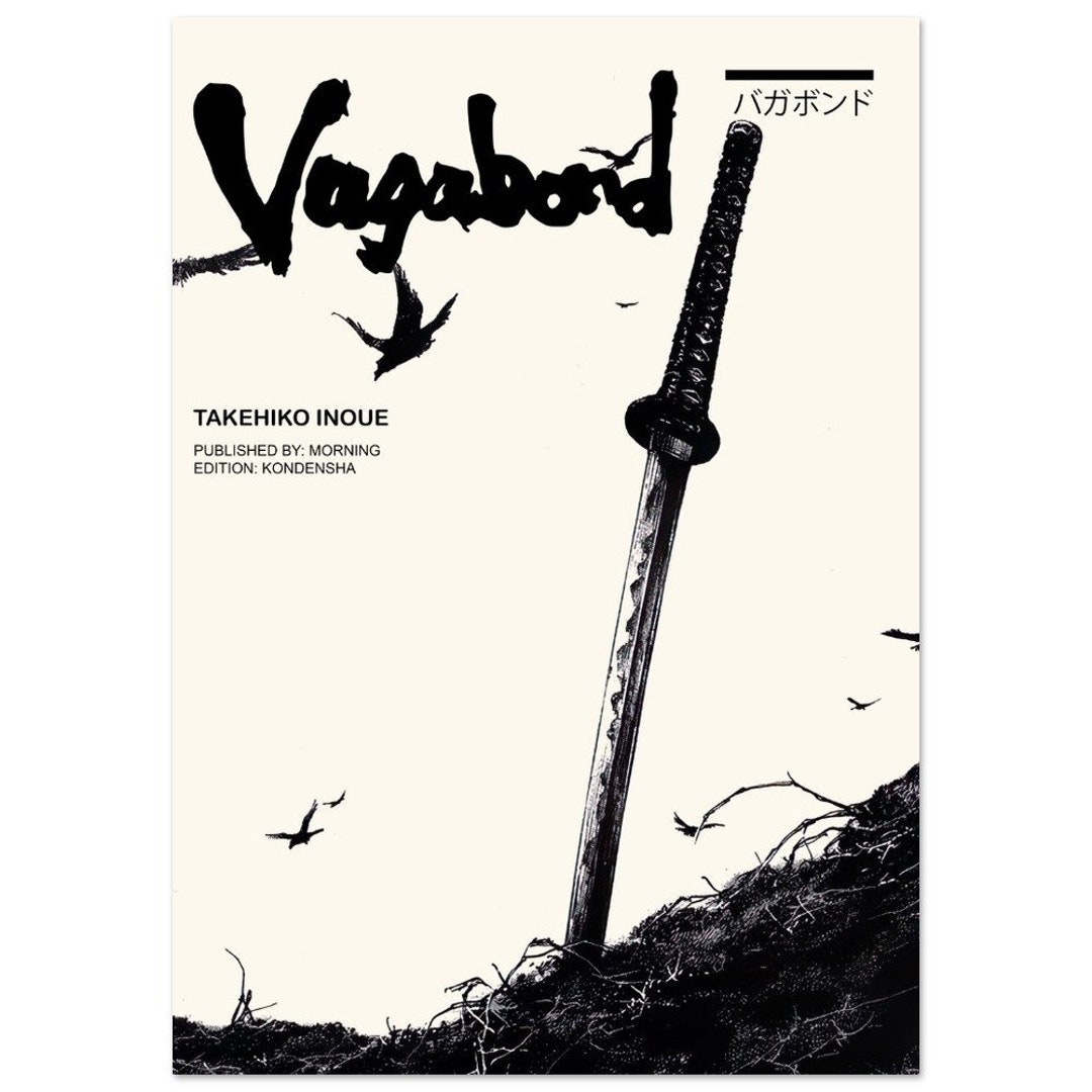 Vagabond Manga Poster Katana Etsy