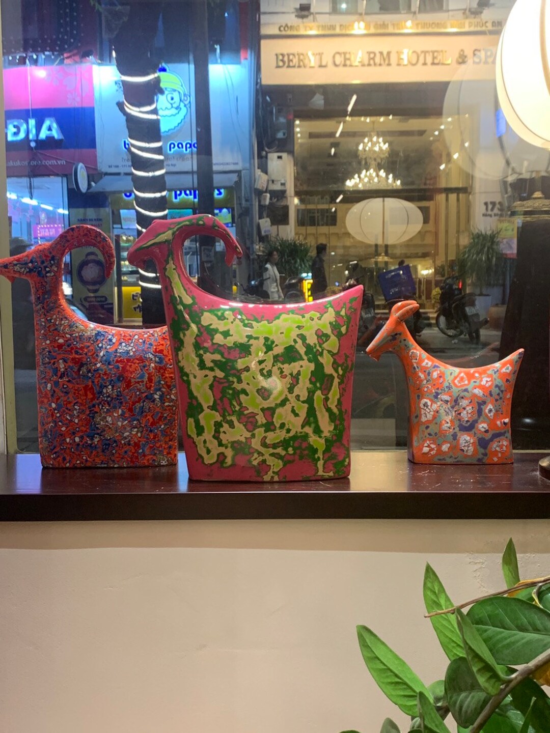 Handcrafted Statue: Traditional Vietnamese Lacquered Goat Family - Etsy