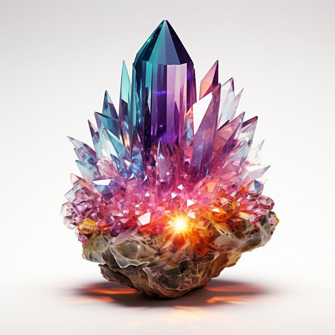 Firework Stone Crystal Meaning Card Bundle Crystal Information Cards ...