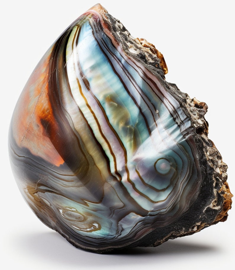 Abalone, Crystal Meaning Card Printable PDF, Numerology, - Etsy