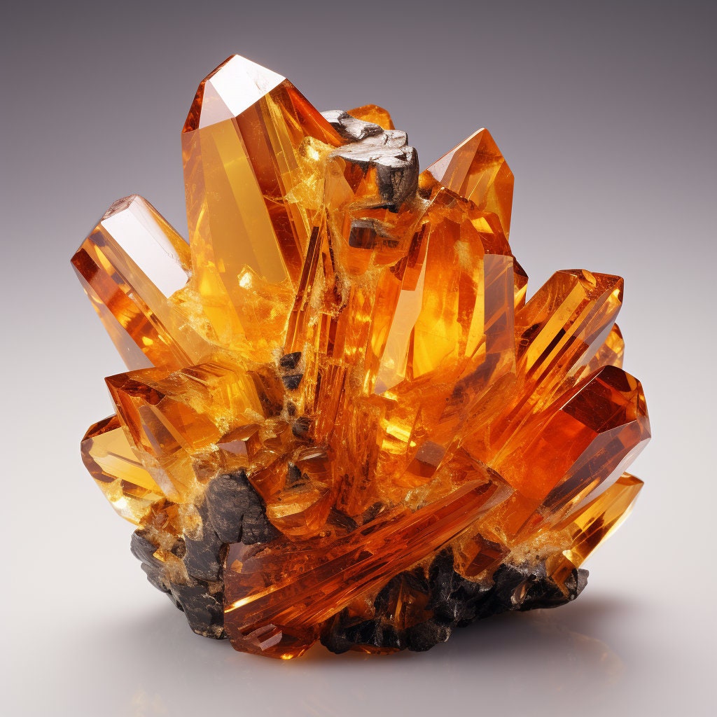 Citrine Crystal Meaning Card Bundle Crystal Information Cards Gemstone ...