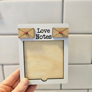 Valentines Day Gift for Him for Her | Personalized Sticky Note Holder ...