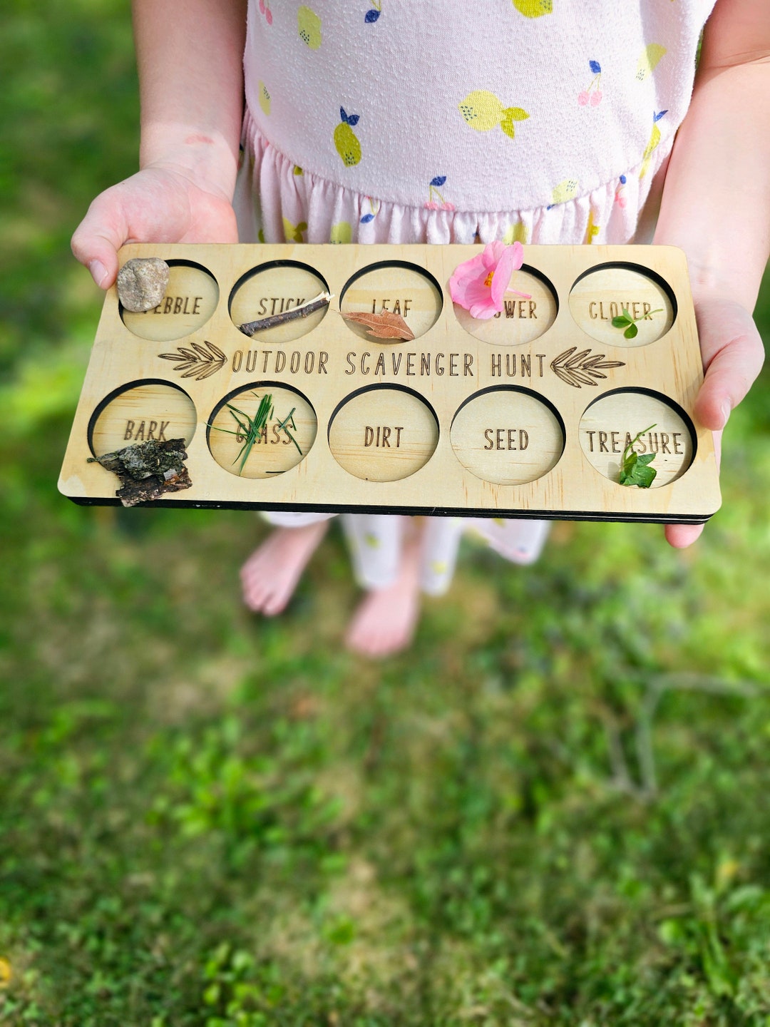 Outdoor Scavenger Hunt | Nature Scavenger Hunt Tray | Kids Nature Hunt ...