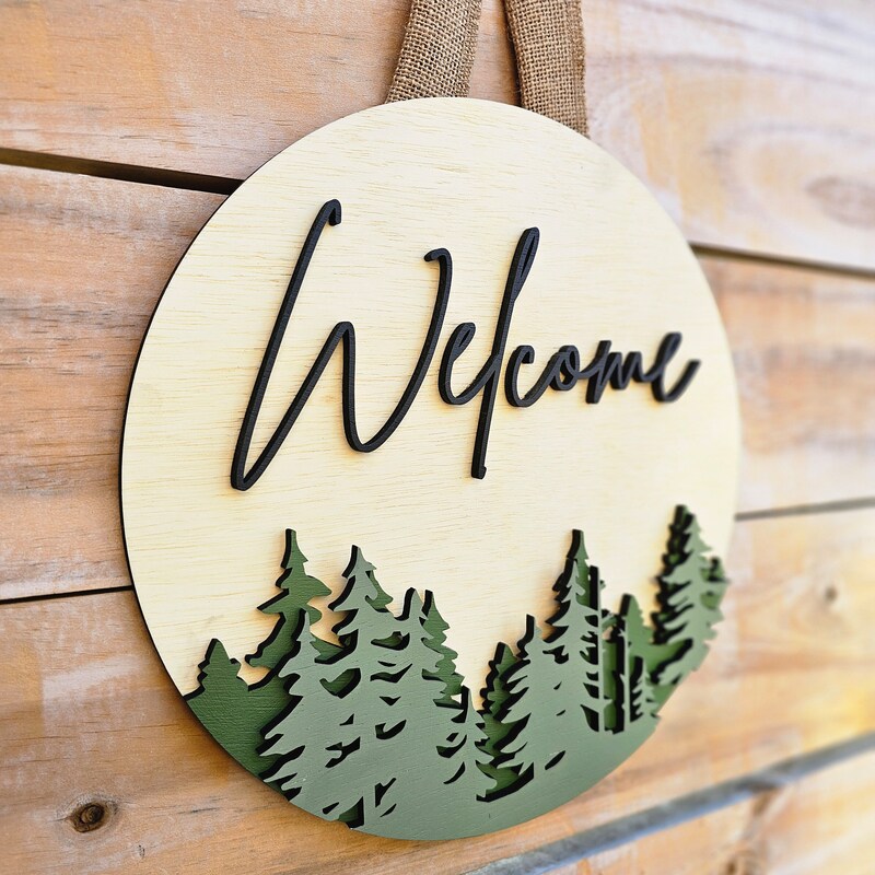 Welcome Door Signs - Etsy