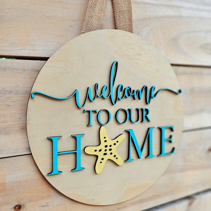 Beach Door Hanger - Etsy