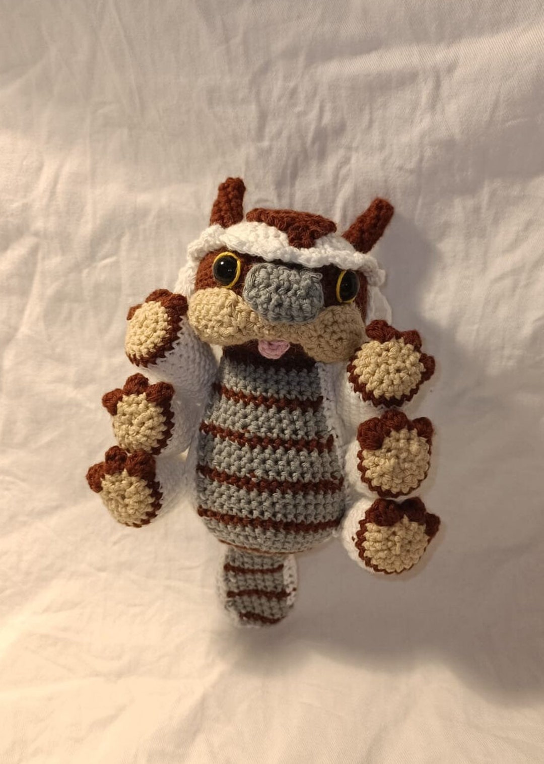 Appa From avatar the Last Airbender Plushie/ Amigurumi crochet - Etsy