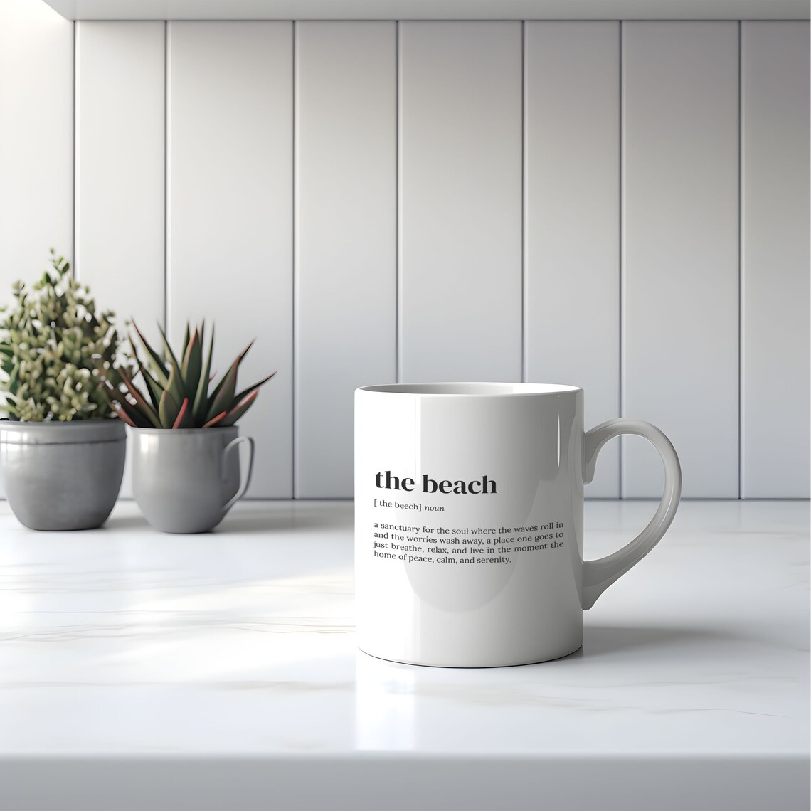 The Beach Coffe Mug, Coffee Mug, Coffe Mugs Summer, Funny Couple Gift ...