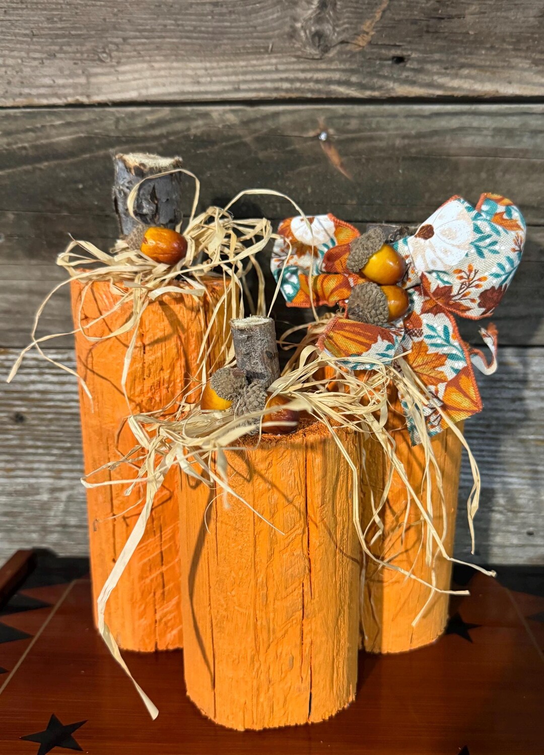 Wooden Fall Decor - Etsy