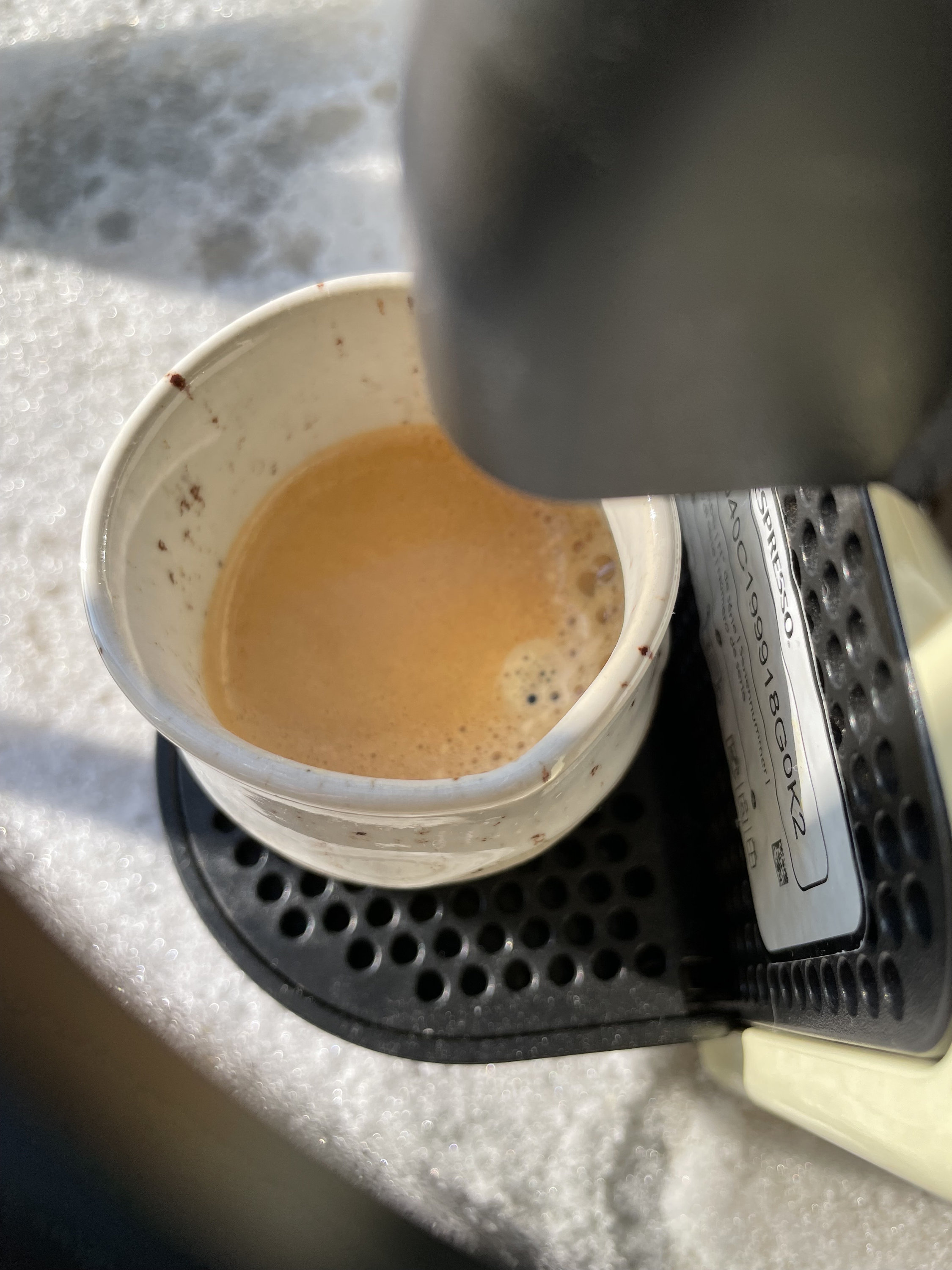 Espresso Handmade Mug, Beige Mug With Beige White Glaze Speckled, 100 ...