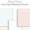 Pink Pastel Color Digital Notebook Vocabulary Notebook Cornell Digital ...