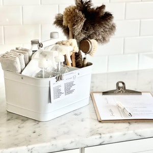 Cleaning Card System | Printable Kit - Etsy