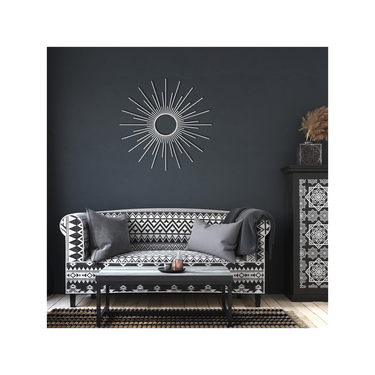 Sun Rays Metal Wall Art - Etsy