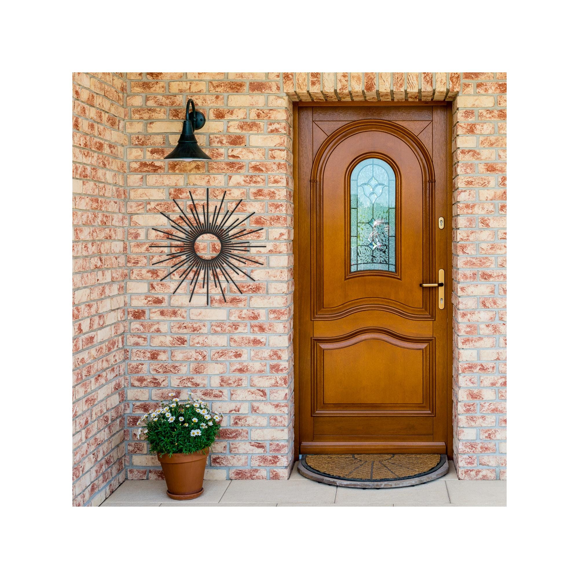 Sun Rays Metal Wall Art - Etsy