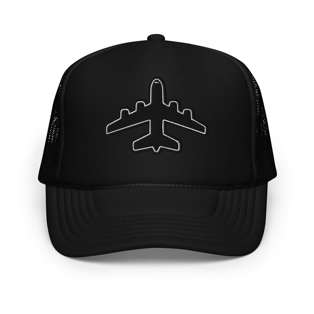 Aviation Jumbo Jet Foam Trucker Hat - Etsy