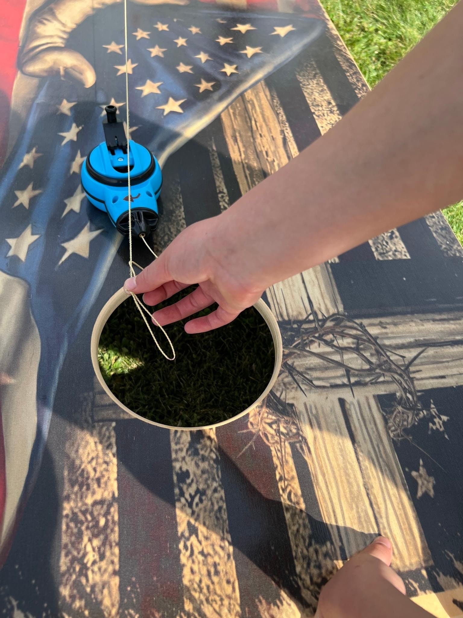 Cornhole Measure and Align - Etsy