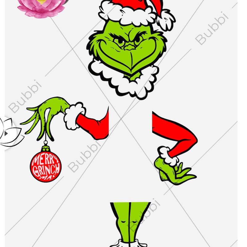 Grinch Cutout - Etsy