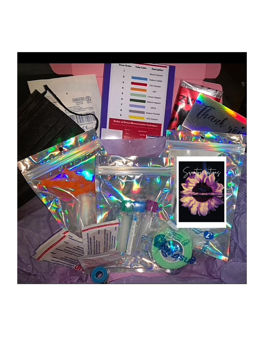 Order of Draw Practice Box - Etsy