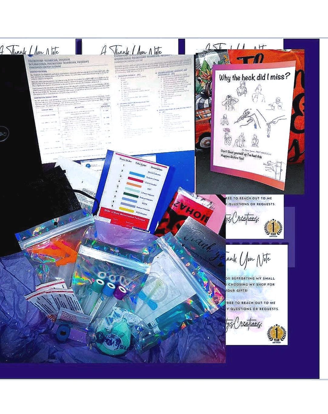 Phlebotomy Bundle Box With Study Guide Book and Practice Kit - Etsy