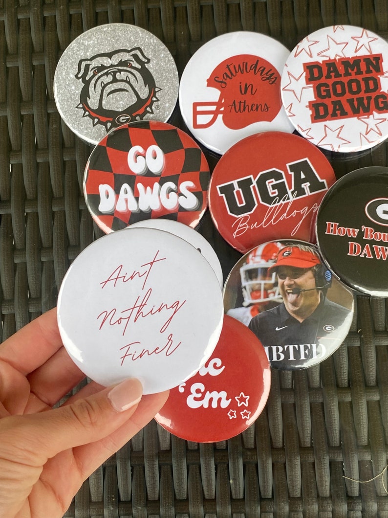 UGA Custom Gameday Pins - Etsy