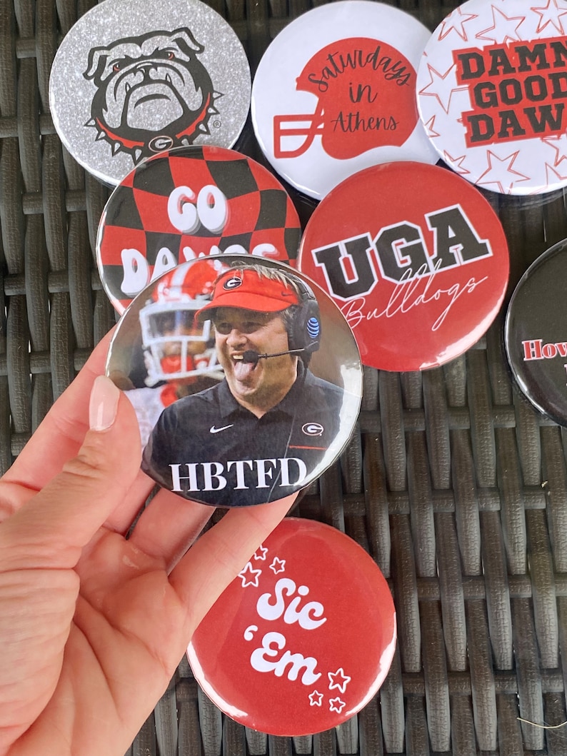 UGA Custom Gameday Pins - Etsy