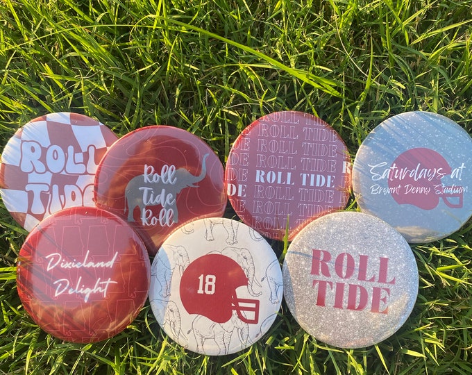 Alabama Custom Gameday Pins - Etsy