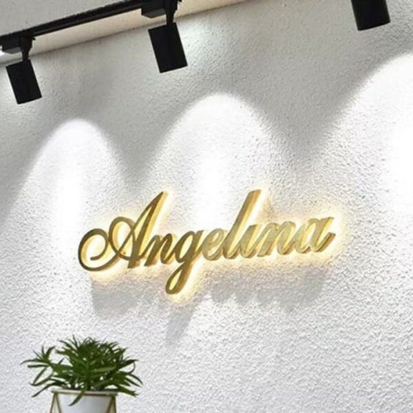 Laser Cut Backlit Sign - Etsy
