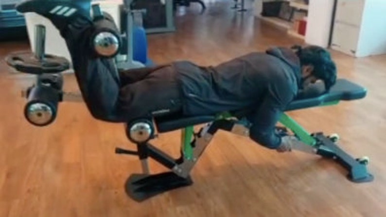 Leg Extension With Leg Curl Prechure Curl Sit-up Bench All in One ...